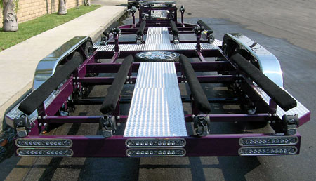 SHADOW TRAILERS · Polished Aluminum Walkway